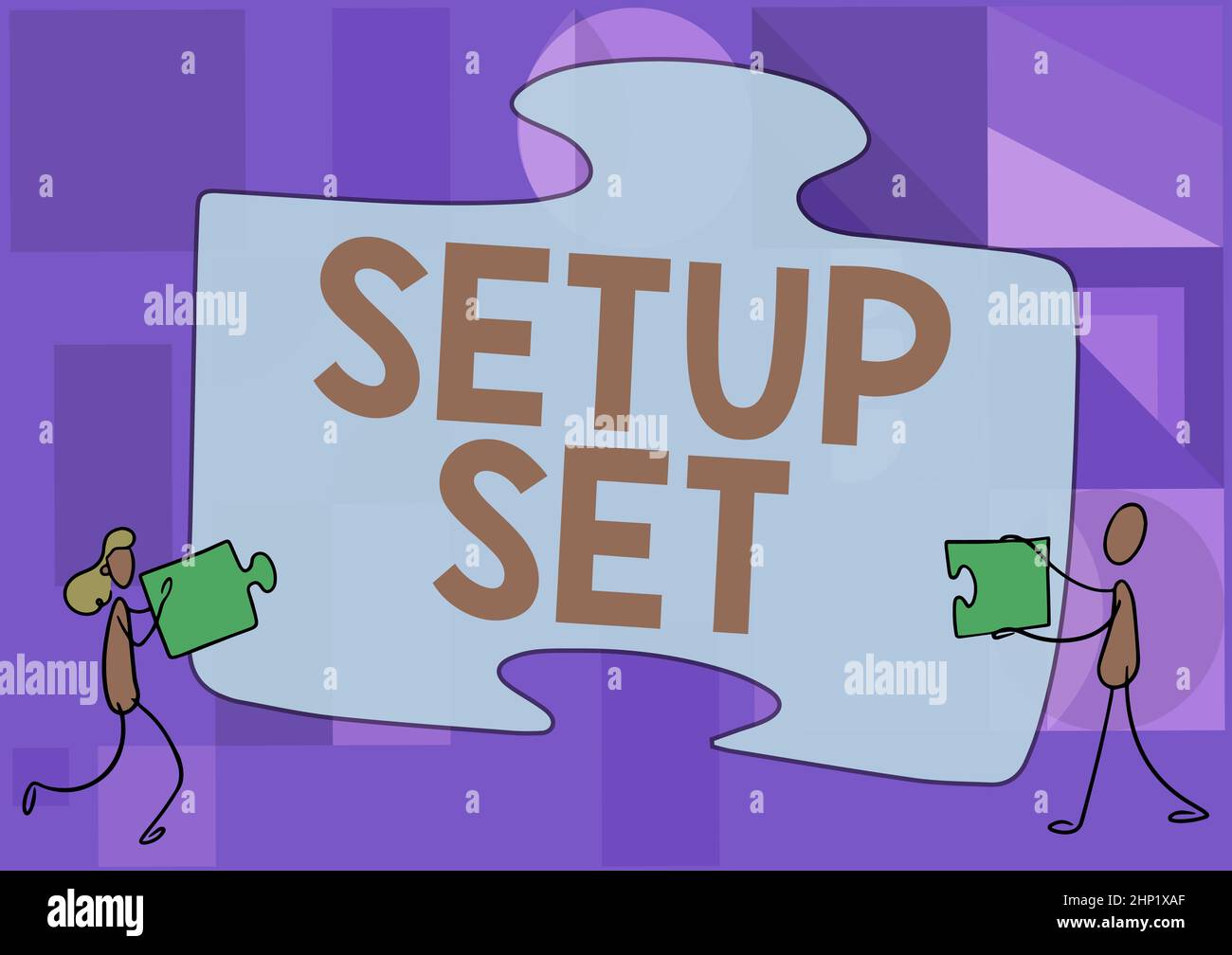 Hand writing sign Setup Set, Word Written on the manner, position, or ...