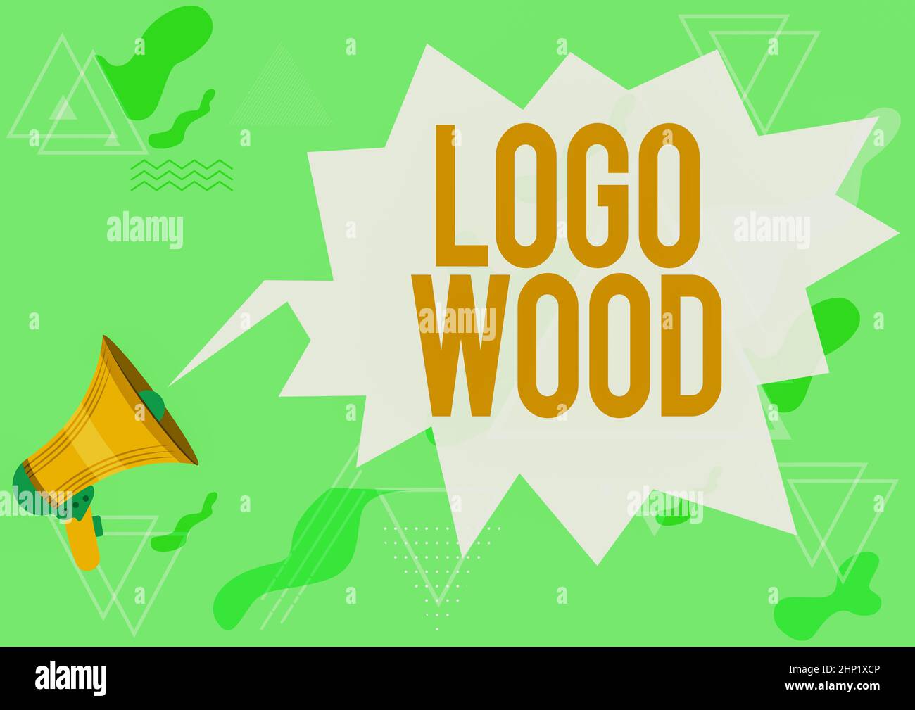 Inspiration showing sign Logo Wood, Concept meaning Recognizable design ...