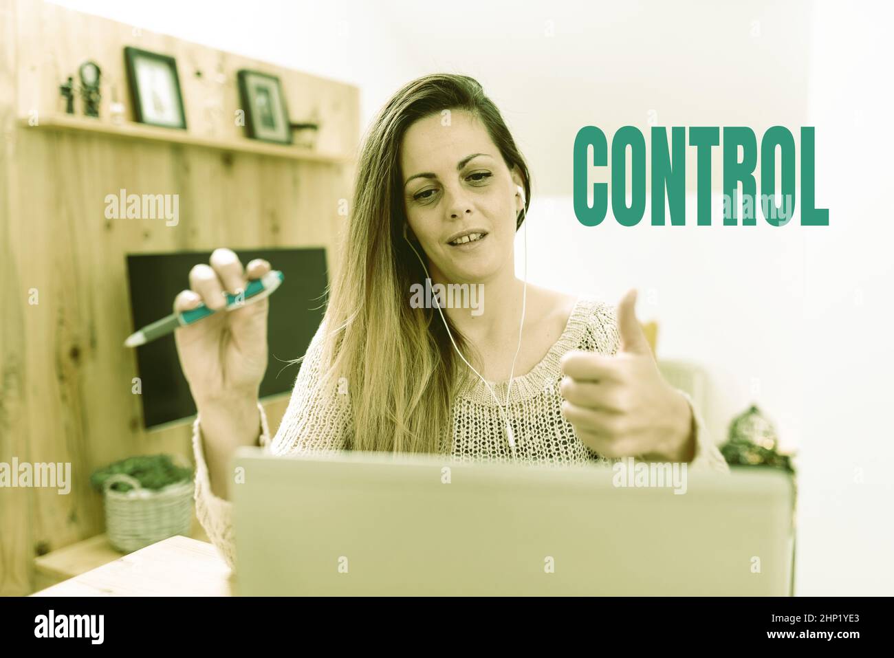 Television industry control room hi-res stock photography and images ...