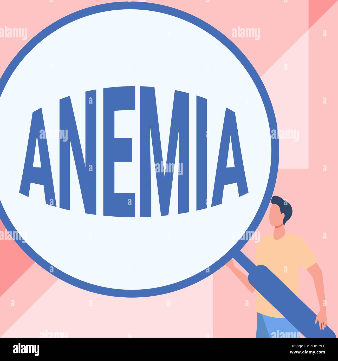 Sign displaying Anemia, Concept meaning condition where there ...