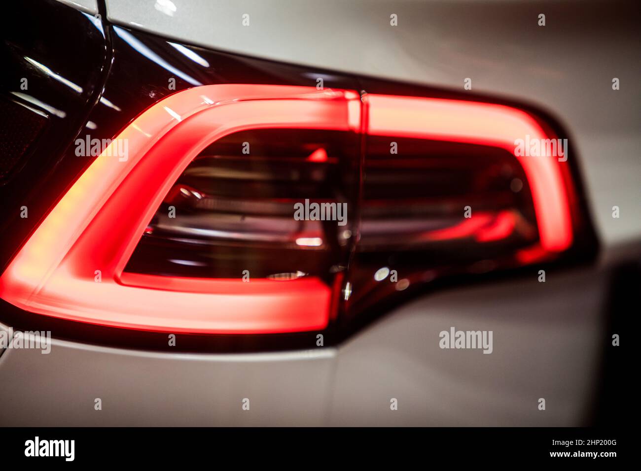 Rear view shot car hi-res stock photography and images - Alamy