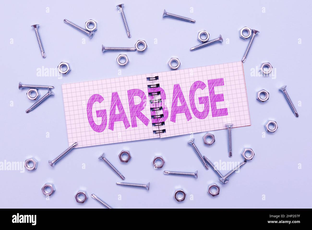 Handwriting text Garbage, Conceptual photo waste material or unwanted ...