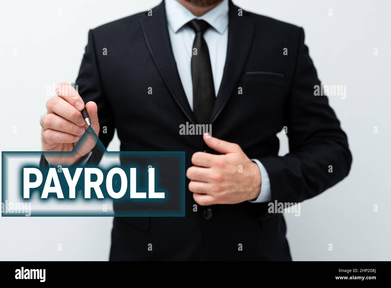 Payroll word hi-res stock photography and images - Alamy
