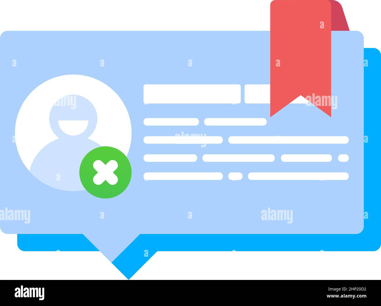 Save post vector, social media bookmark icon Stock Vector Image & Art ...