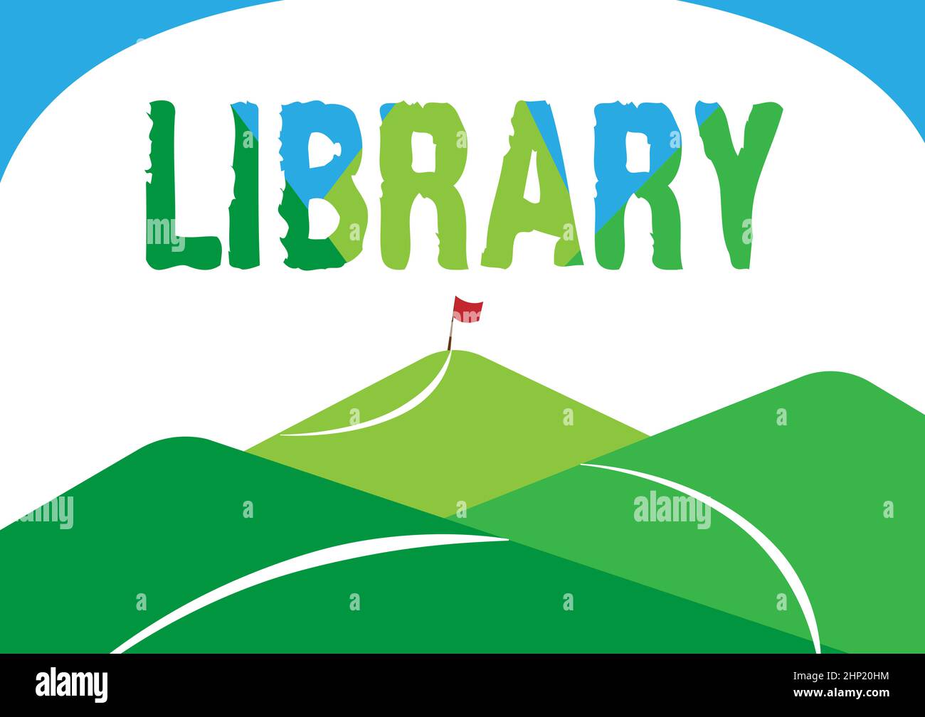 Hand writing sign Library, Business showcase Building room containing ...