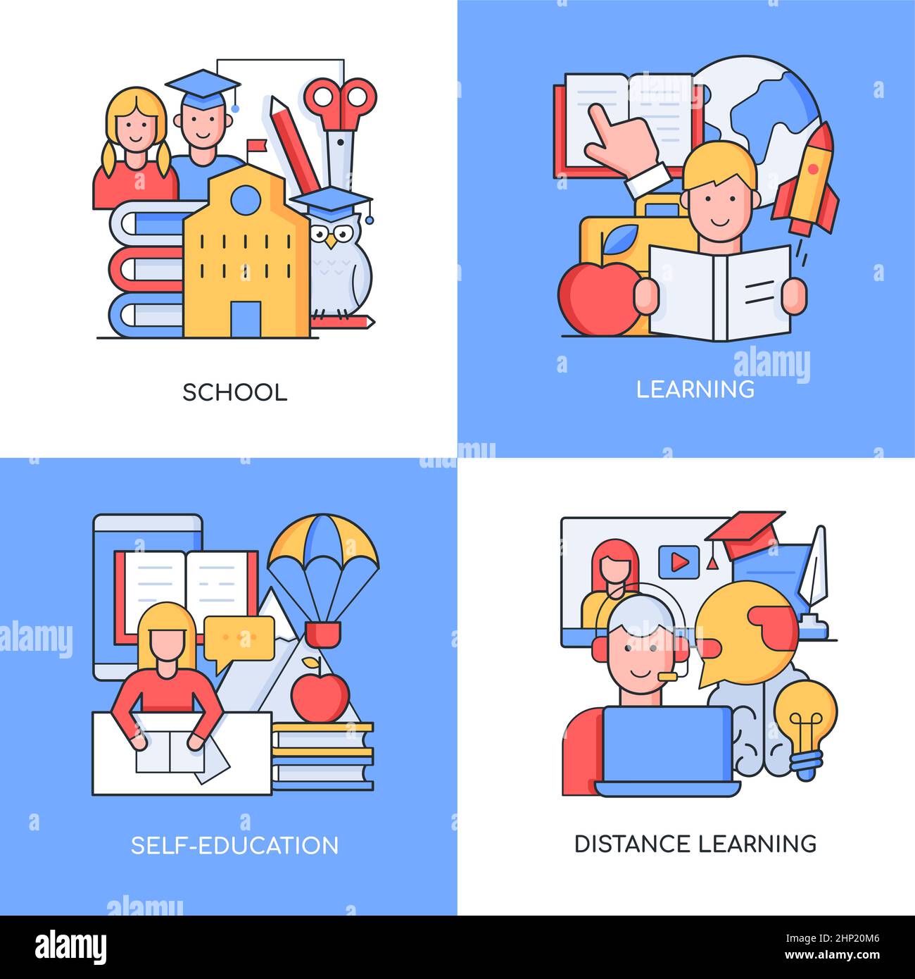 Engage! school Stock Vector Images - Alamy