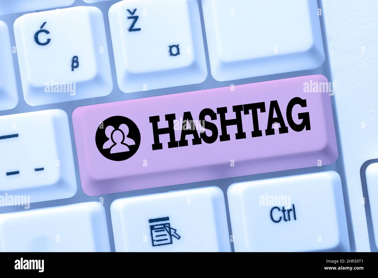 Hash typing hi-res stock photography and images - Alamy