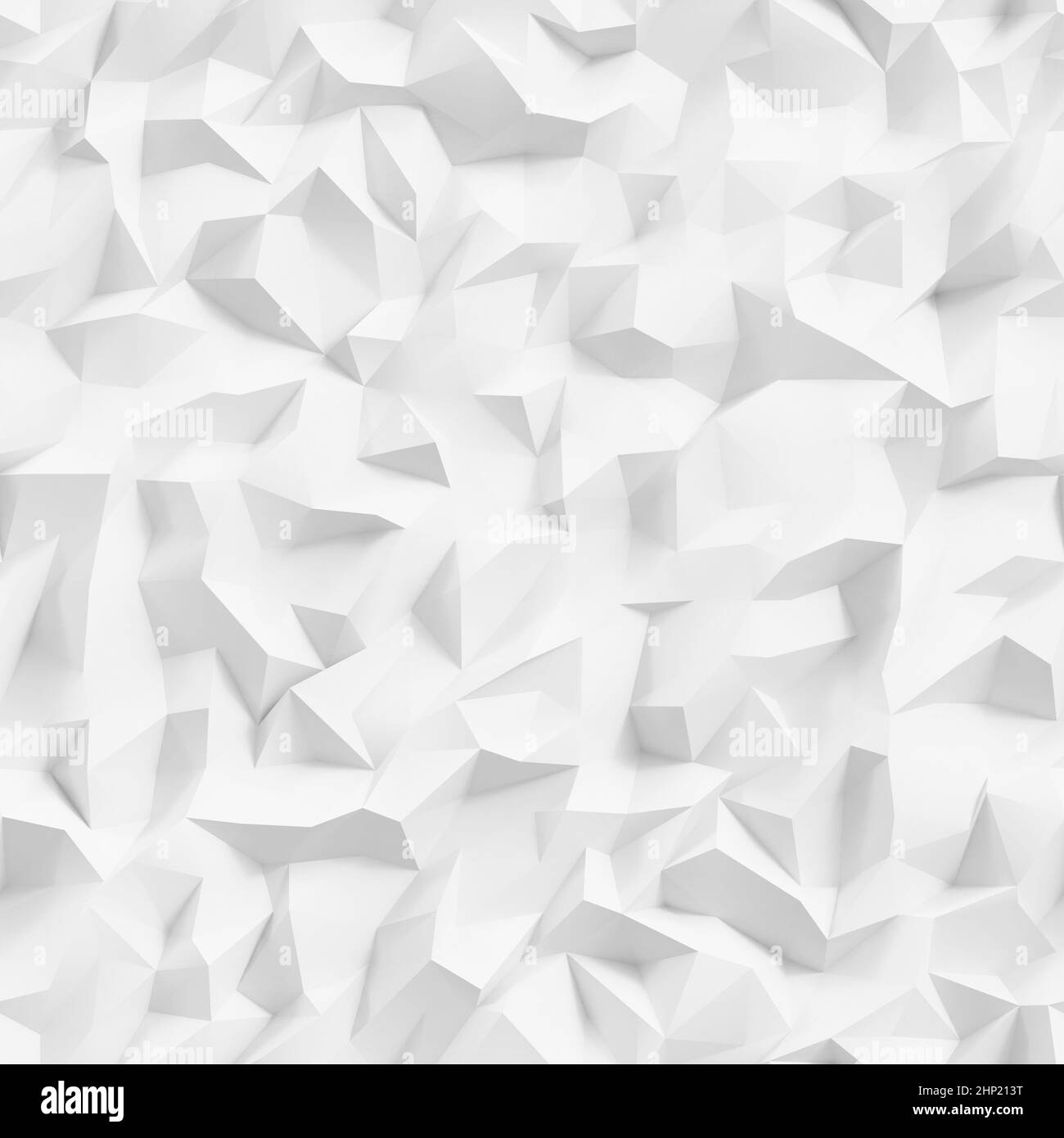 Abstract triangles low poly facet background, 3d render illustration ...