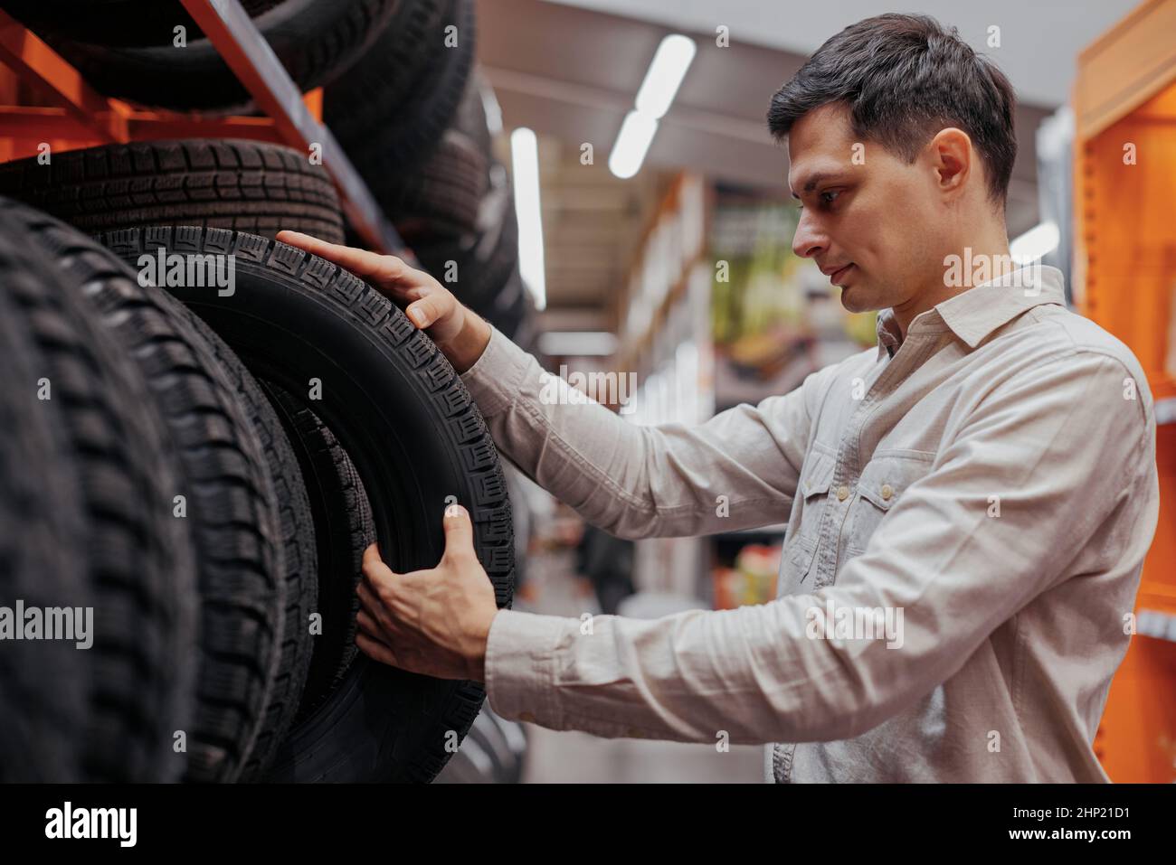 Man warehouse supermarket hi-res stock photography and images - Alamy