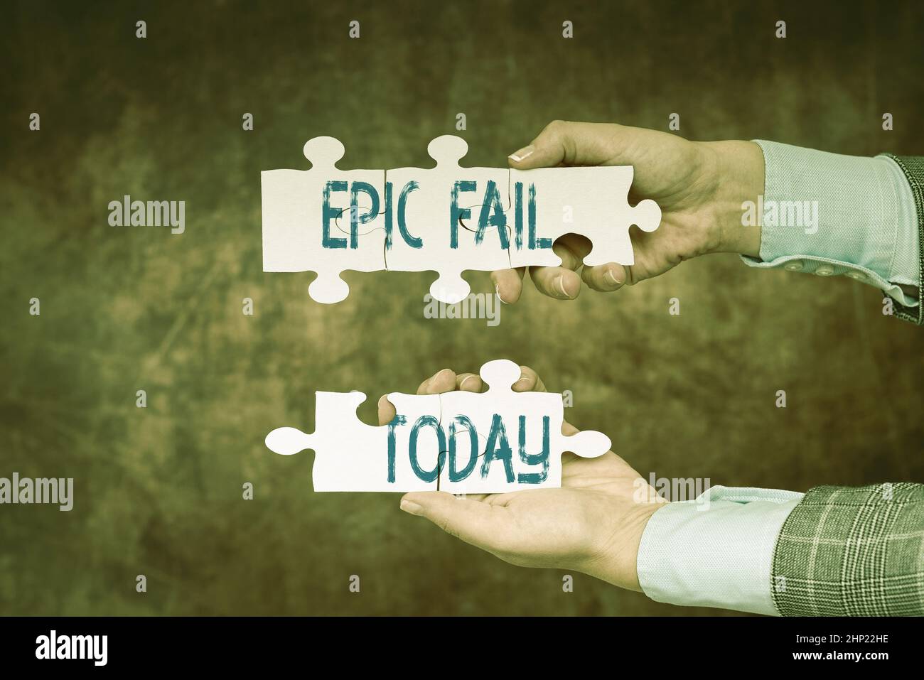 Hand writing sign Epic Fail, Concept meaning a spectacularly ...