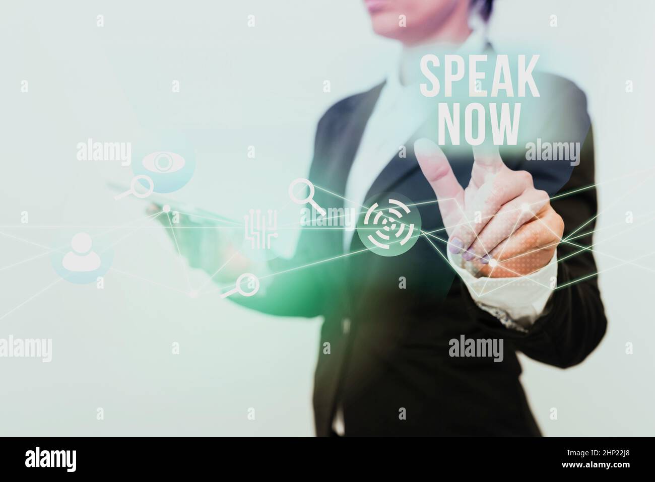 Inspiration showing sign Speak Now, Concept meaning Communicate to us ...