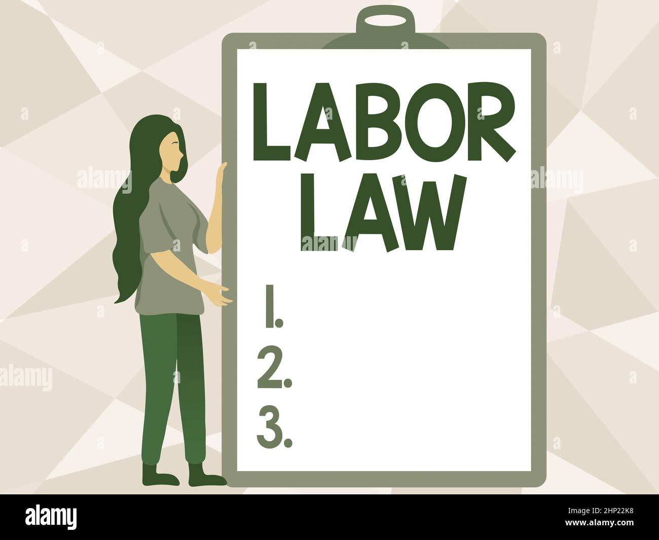 Conceptual caption Labor Law, Business concept rules relating to rights ...