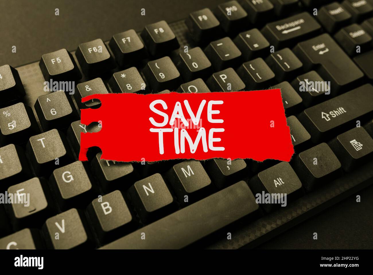 Text showing inspiration Save Time, Concept meaning to do something more efficiently such that ...