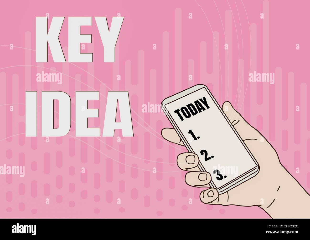 Writing Displaying Text Key Idea Business Overview Exceptional Or Vital Thought Or Suggestion