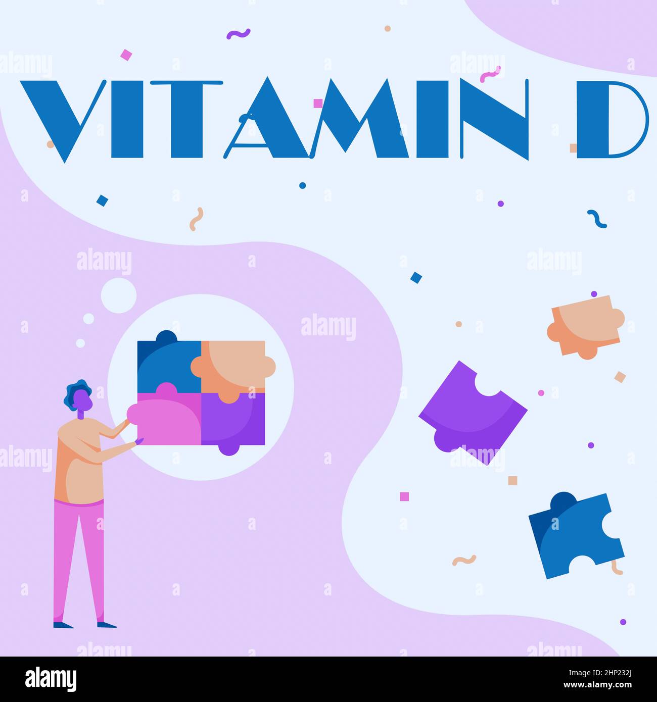 Conceptual display Vitamin D, Word for Nutrient responsible for ...