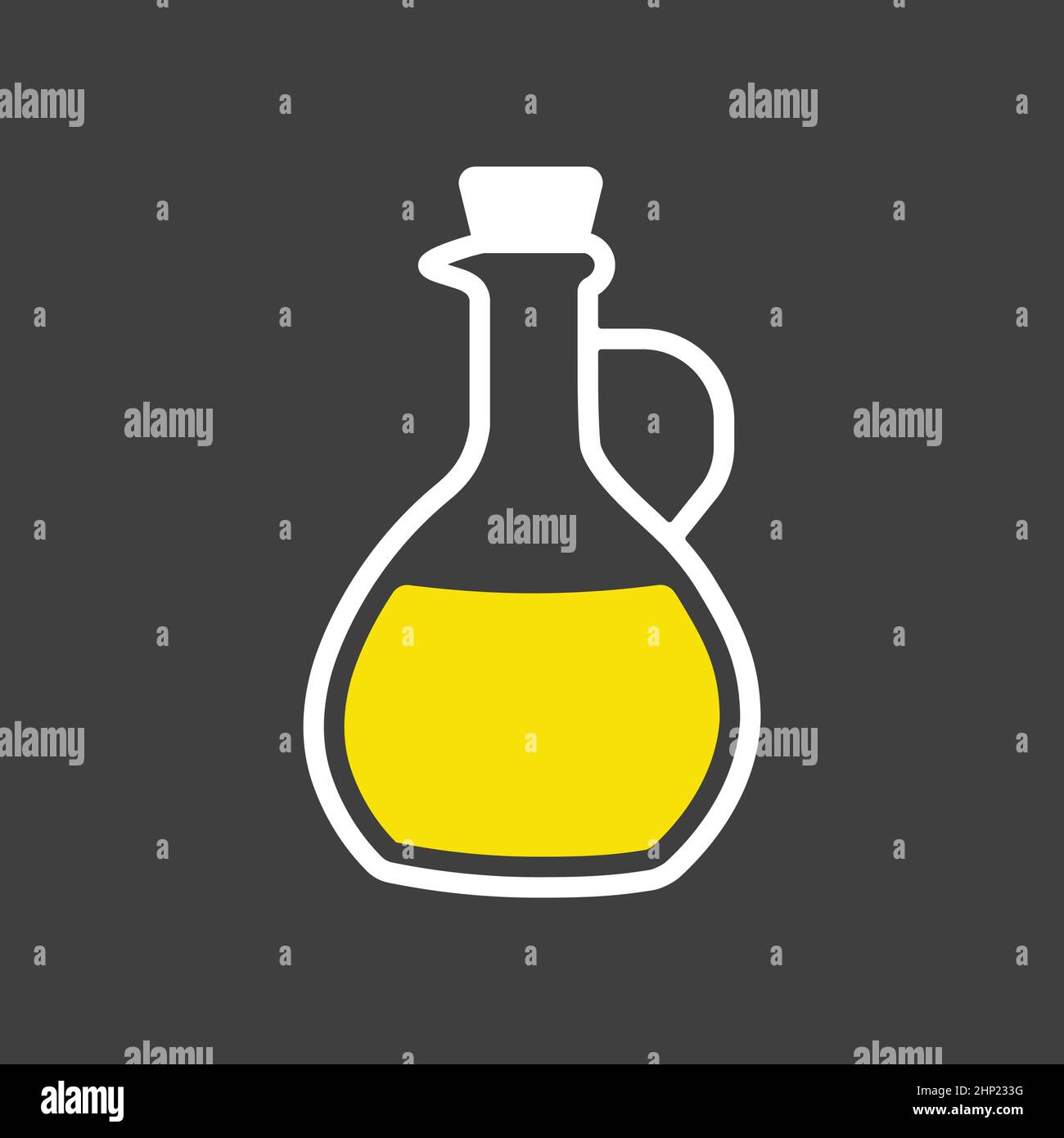 Olive Oil Glass Jug Pitcher vector icon Stock Vector Image & Art - Alamy