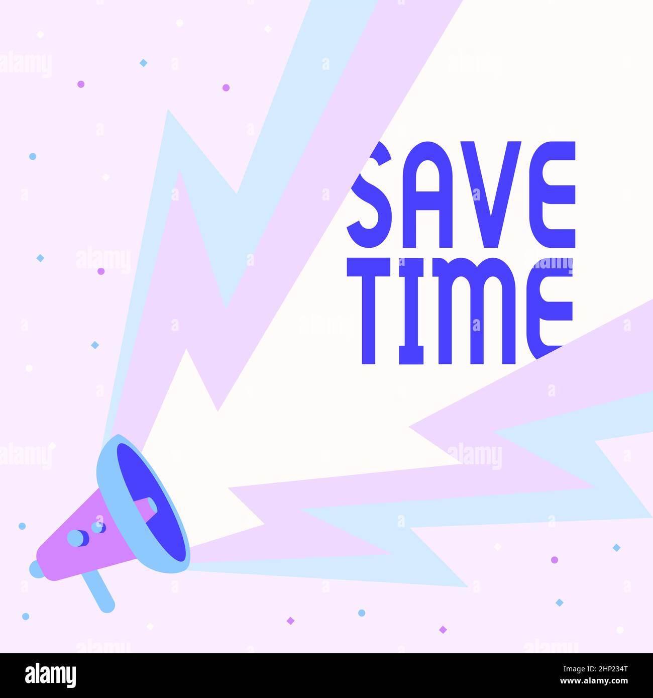 Sign displaying Save Time, Business approach to do something more ...