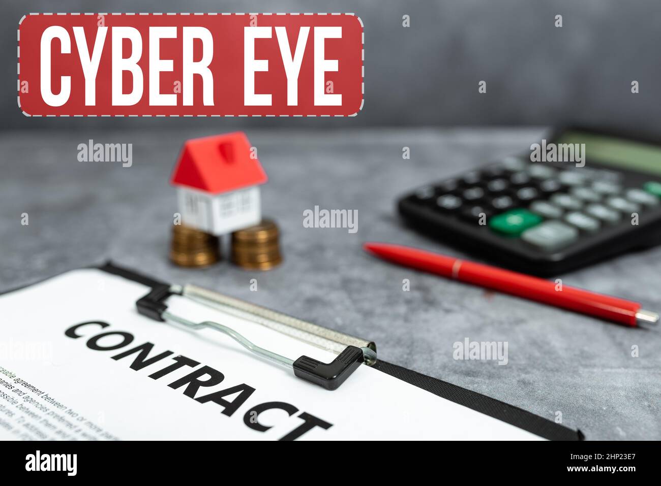 Sign displaying Cyber Eye, Concept meaning tool engages in building ... Sign displaying Cyber Eye, Concept meaning tool engages in building ...