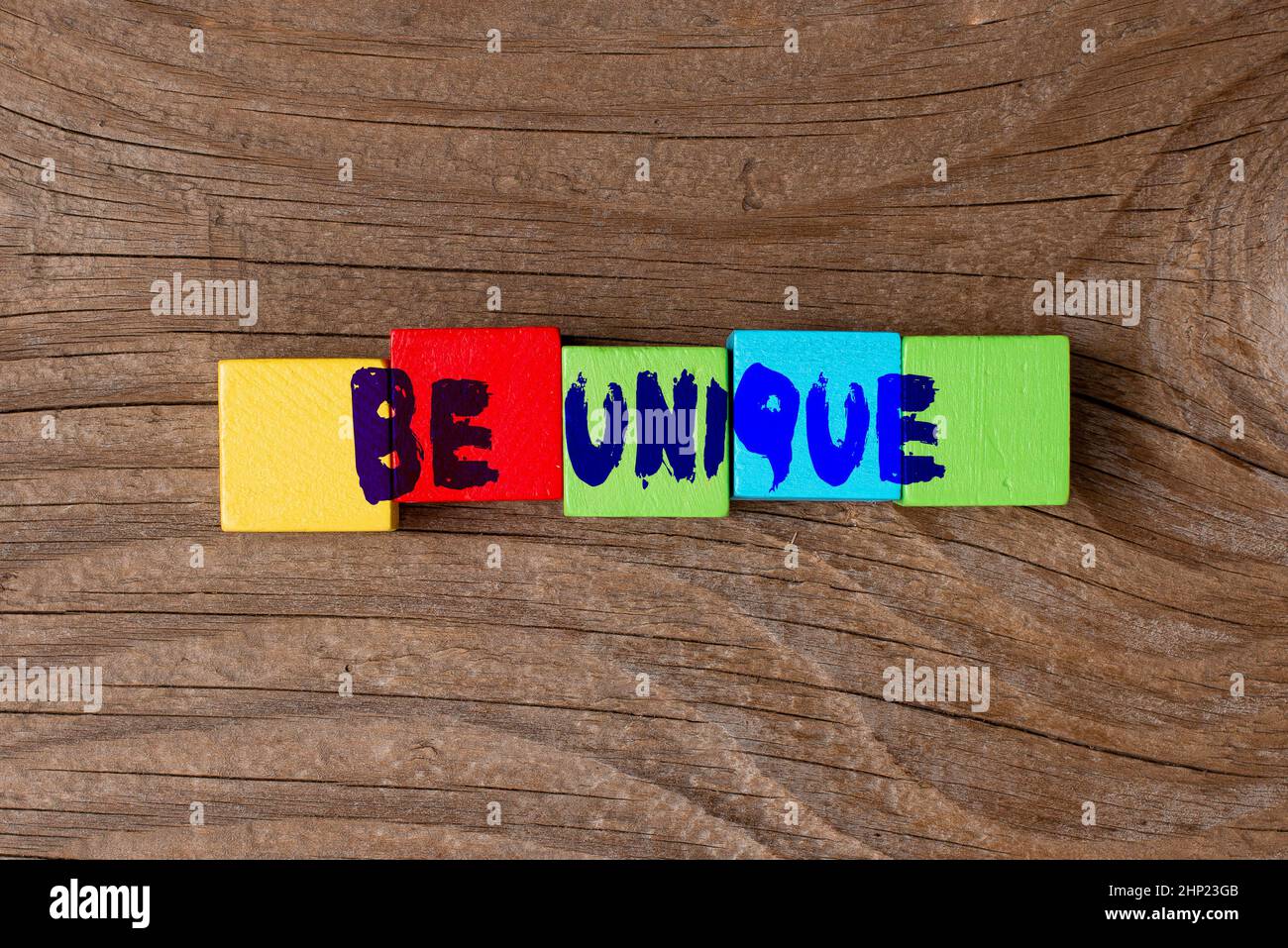 Conceptual caption Be Unique, Concept meaning being the only one of its ...