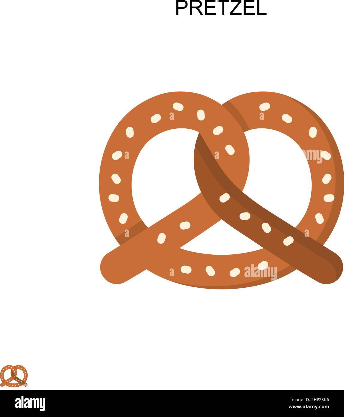 Pretzel Stock Vector Images - Alamy