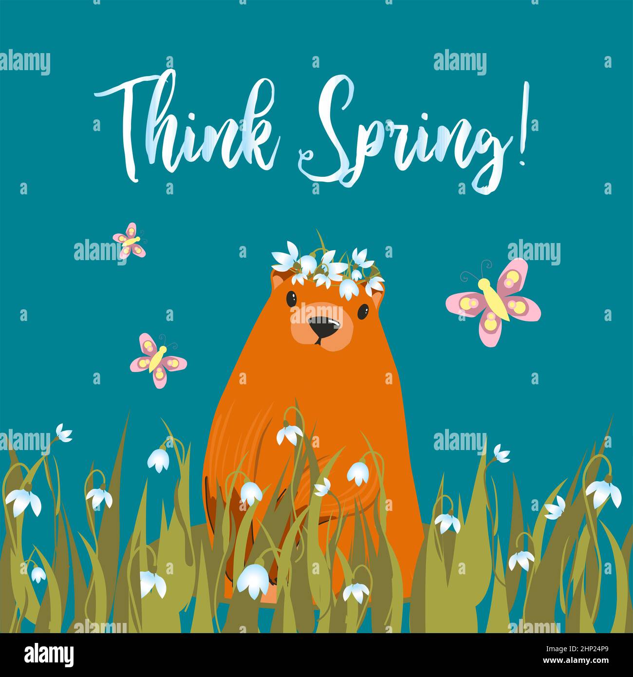 Keep Calm And Think Spring