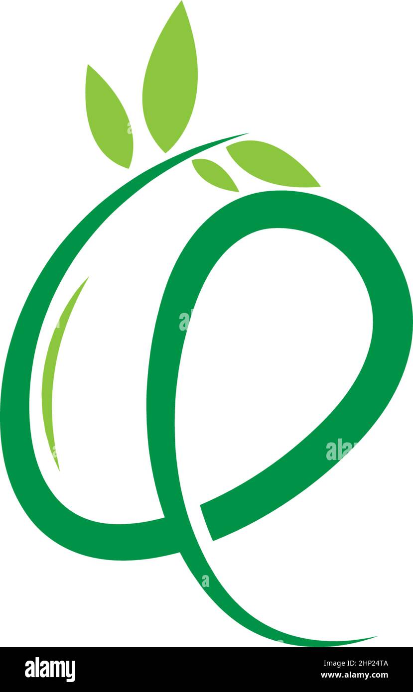 Vines template design, shrubs forming letter Q Stock Vector Image & Art ...