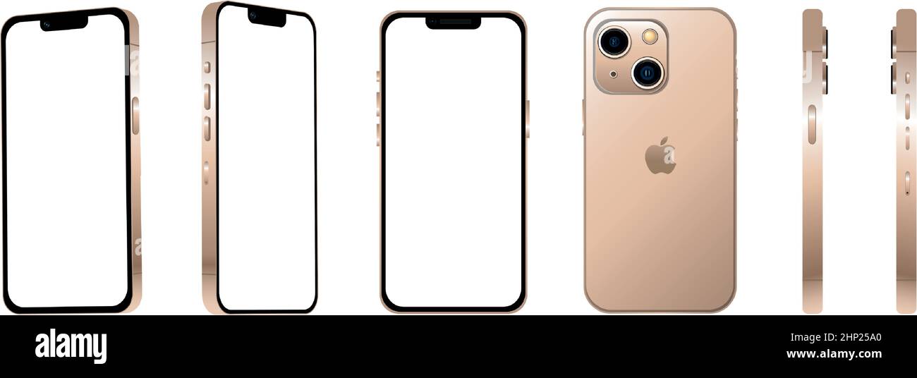 Iphone 12 pro front back hi-res stock photography and images - Alamy