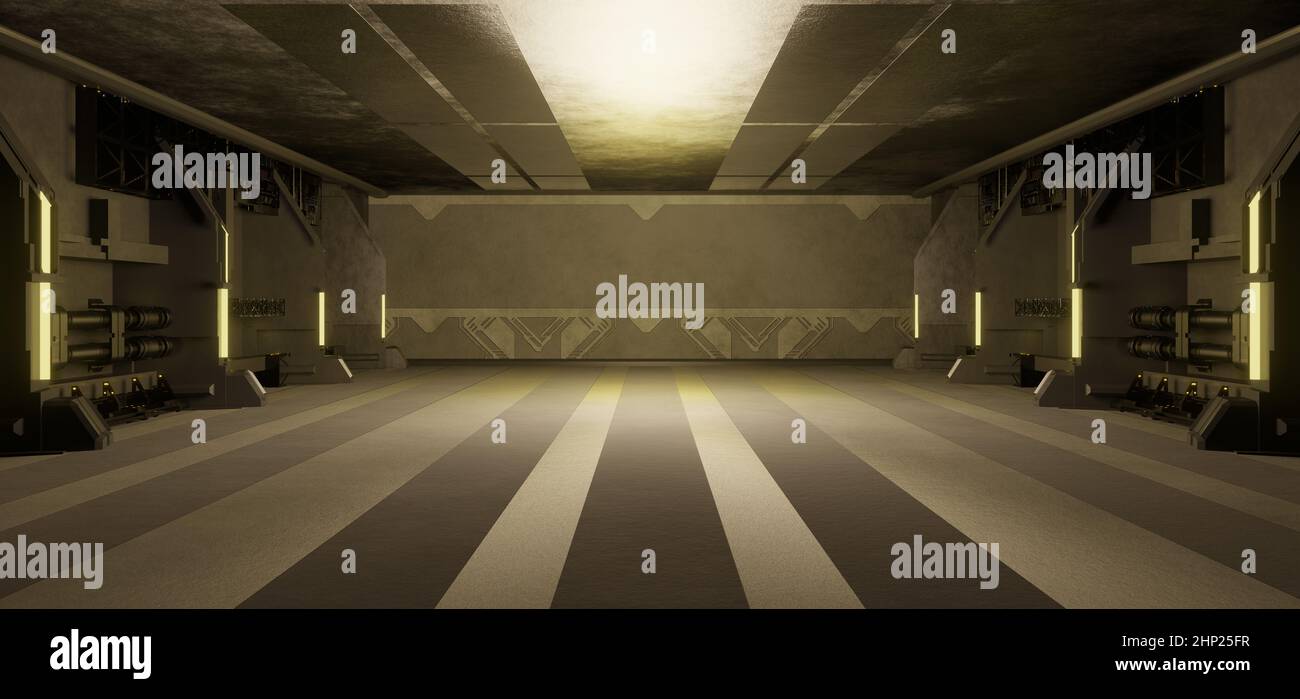 OuterSpace Engine Room Laboratory Advanced Light Colors Background ...