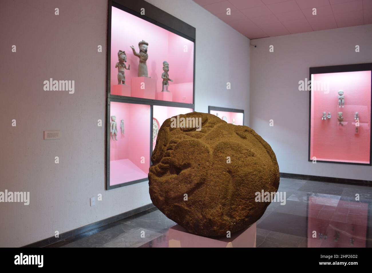 Rose room in the Rufino Tamayo Museum Oaxaca Mexico Stock Photo - Alamy