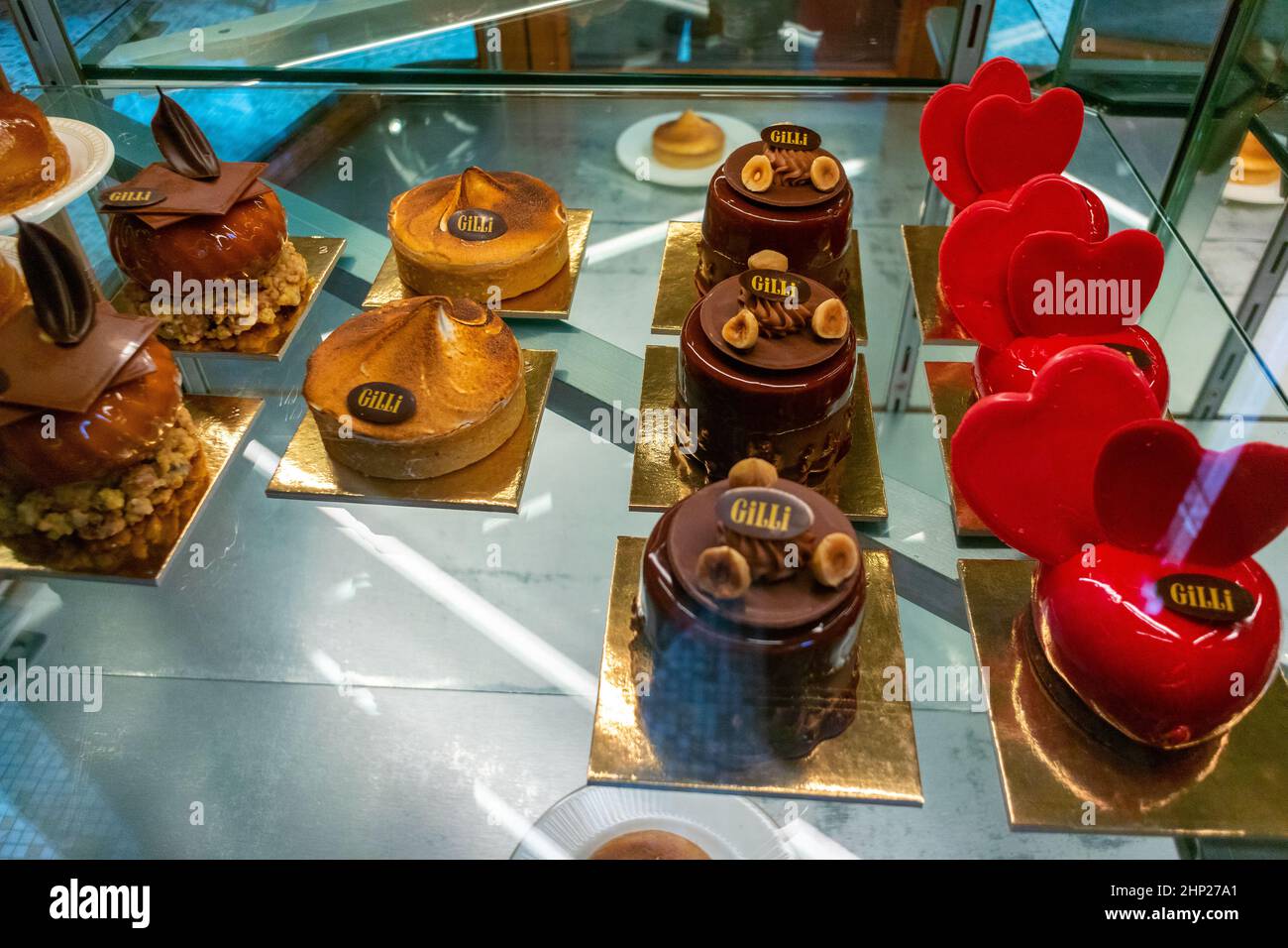 Florence, Italy, Close up, Inside Traditional Italian Cafe, Detail ...