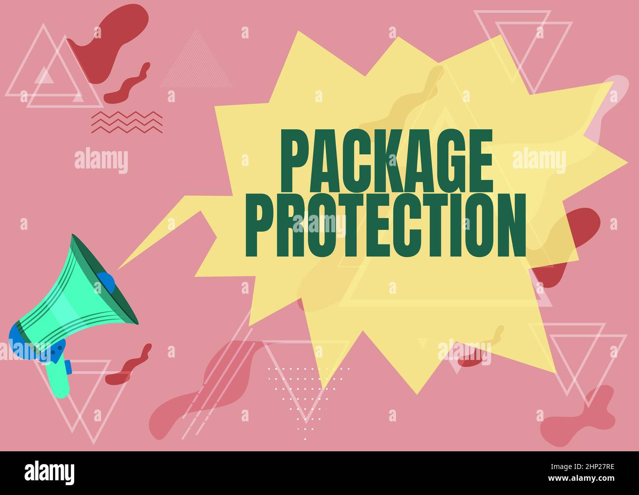 Hand writing sign Package Protection, Business concept Wrapping and ...