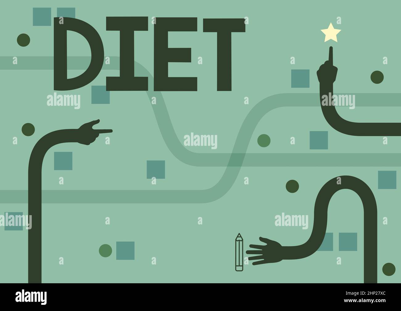 Text sign showing Diet, Business approach Healthy lifestyle Reduce food ...