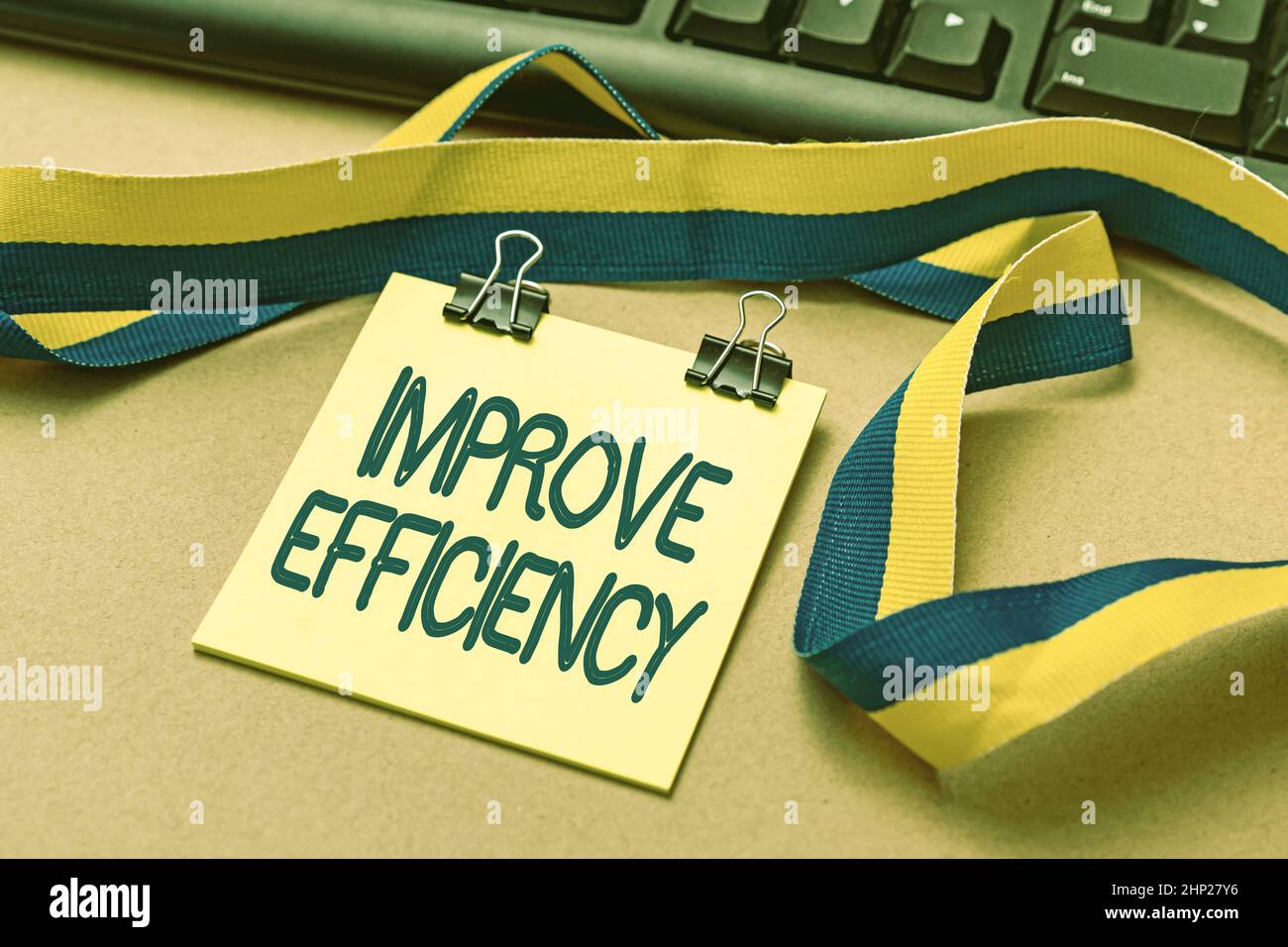 Inspiration showing sign Improve Efficiency, Conceptual photo ...