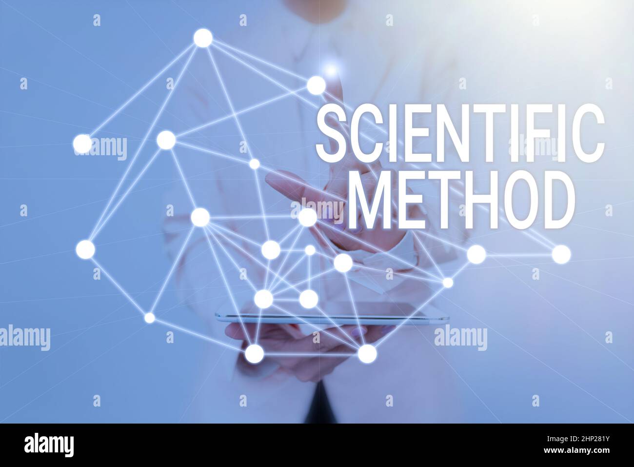 Text sign showing Scientific Method, Business concept Principles ...