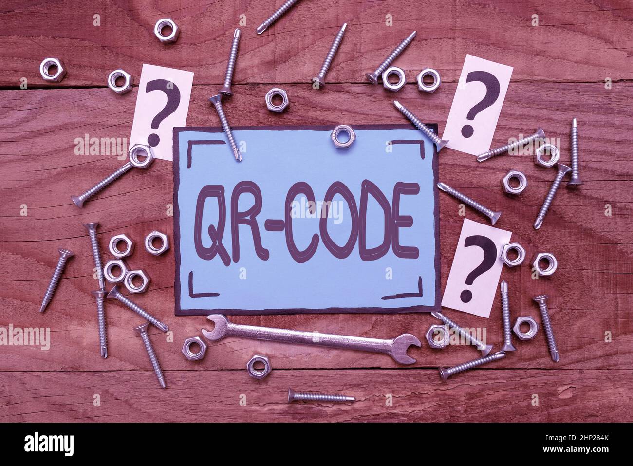 Inspiration showing sign Qr Code, Concept meaning the trademark for a ...