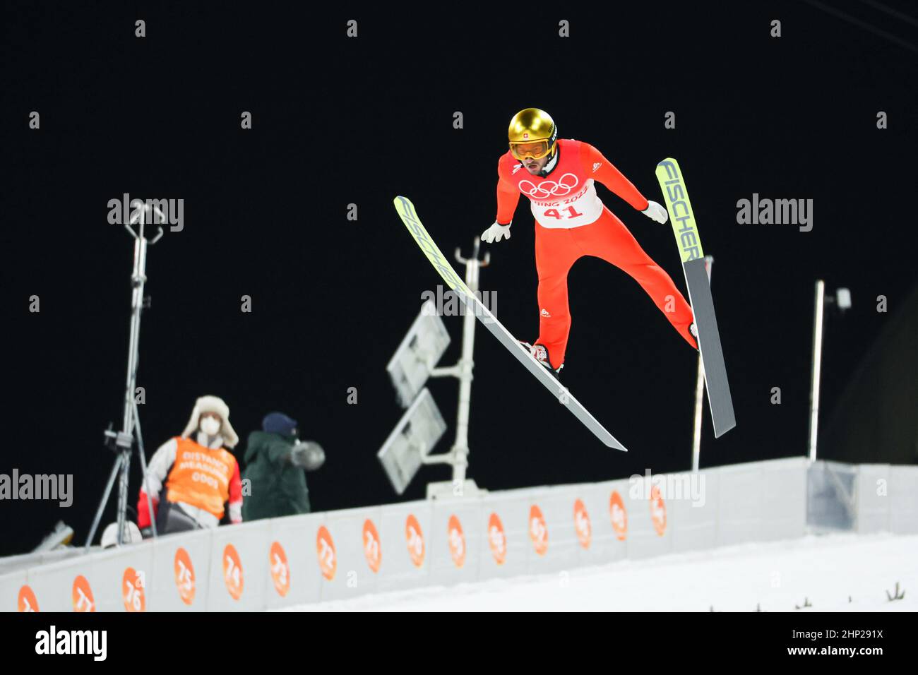 Zhangjiakou, Hebei, China. 12th Feb, 2022. Killian Peier (SUI) Ski ...