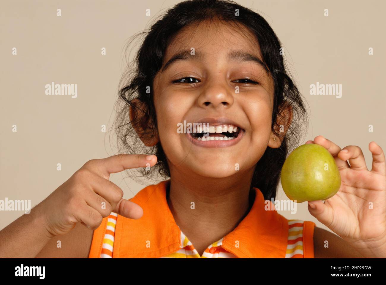 Mumbai Maharashtra India Asia Oct. 01 2006 - Portrait of indian happy ...