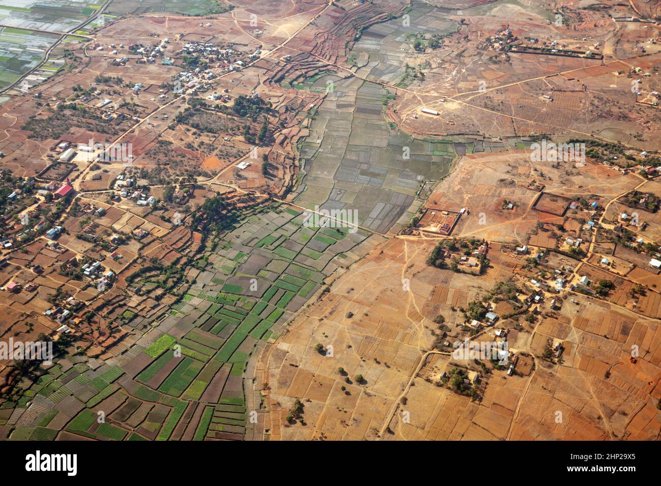 Aerial view of Eastern Madagascar Stock Photo - Alamy
