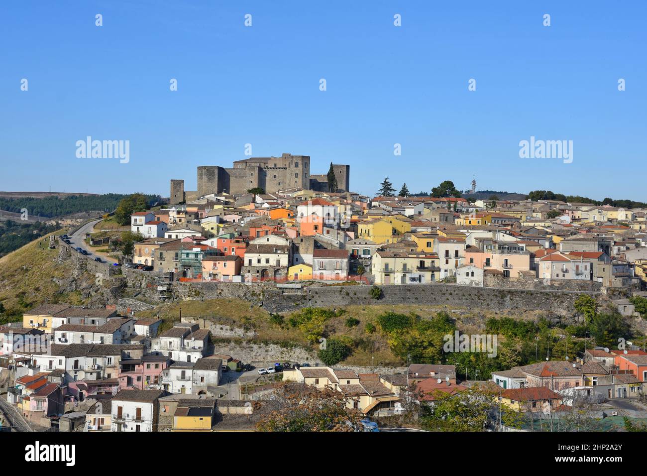 The Italian village of Melfi Stock Photo - Alamy