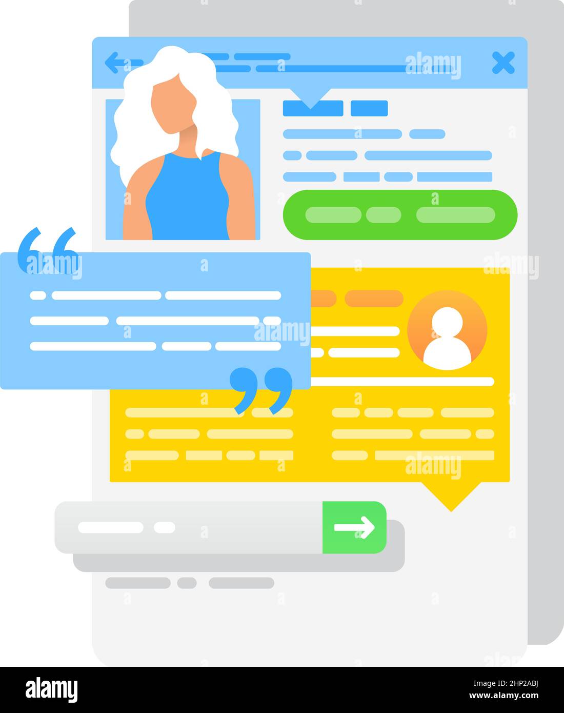 Bubble reputation Stock Vector Images - Alamy