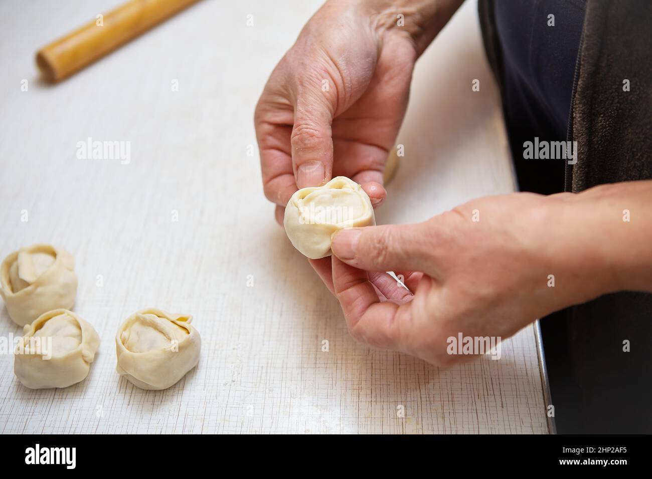 The process of making Manta is a very popular recipe in most cuisines ...