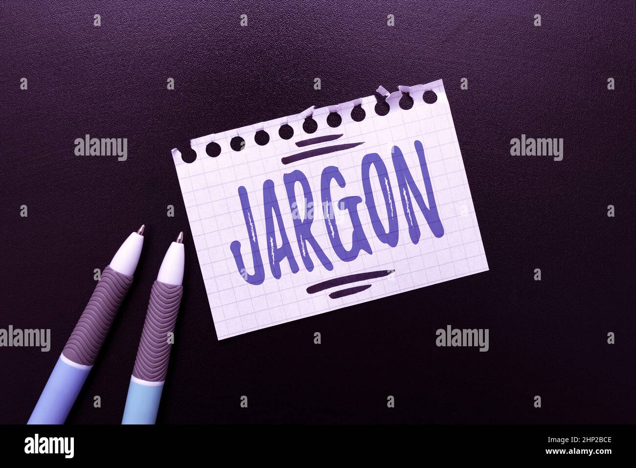 Writing displaying text Jargon, Business approach special words or ...