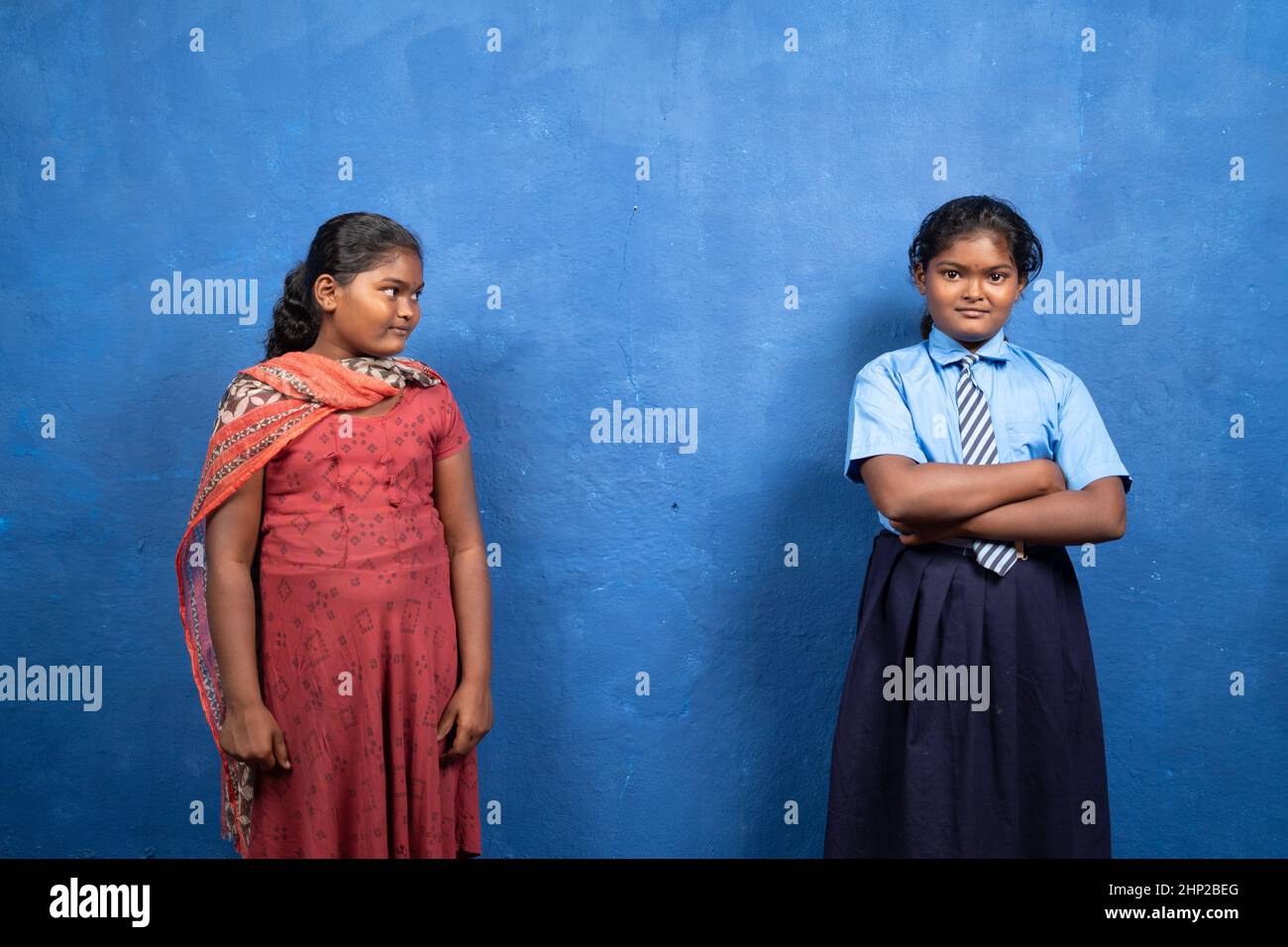 Poor school children in india hi-res stock photography and images - Alamy