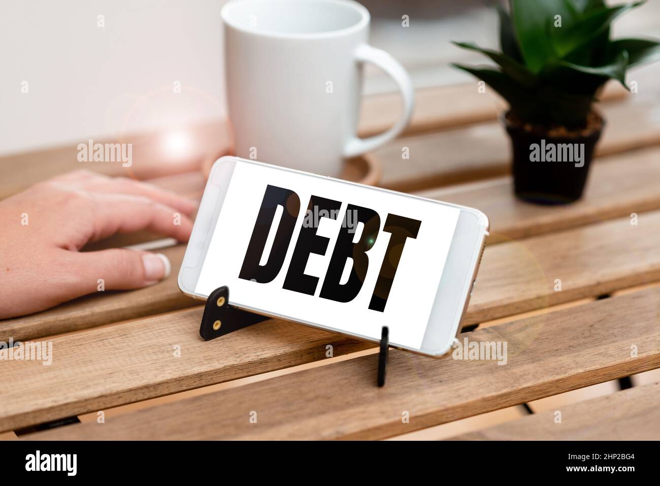 Pay all money he owes hi-res stock photography and images - Alamy