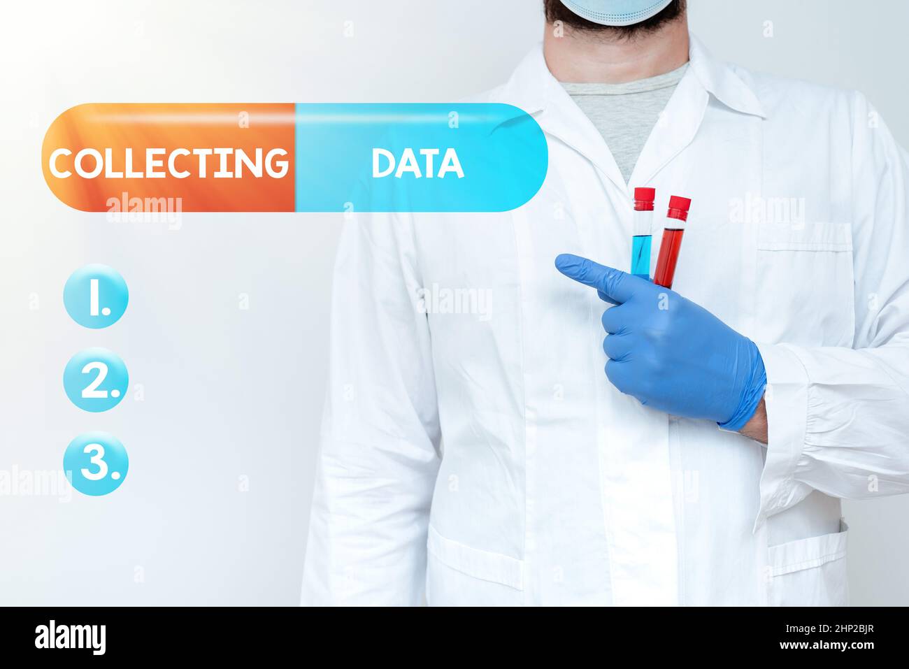 Conceptual Caption Collecting Data Business Overview Gathering And Measuring Information On