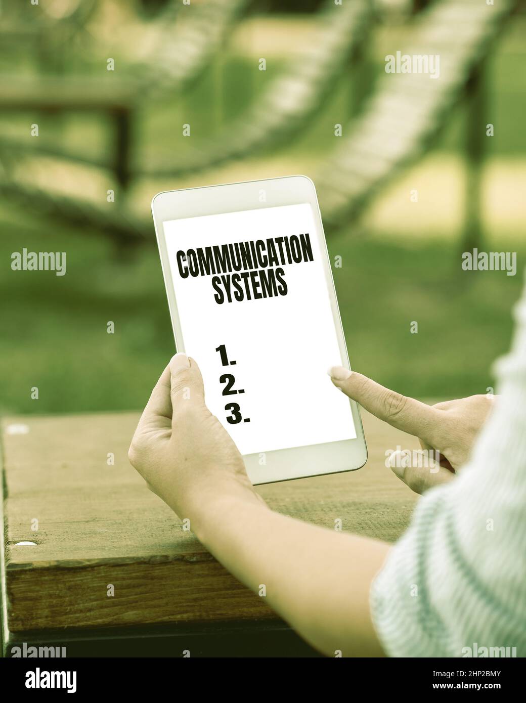 Text Sign Showing Communication Systems Business Concept Flow Of Information Use Of Machine To