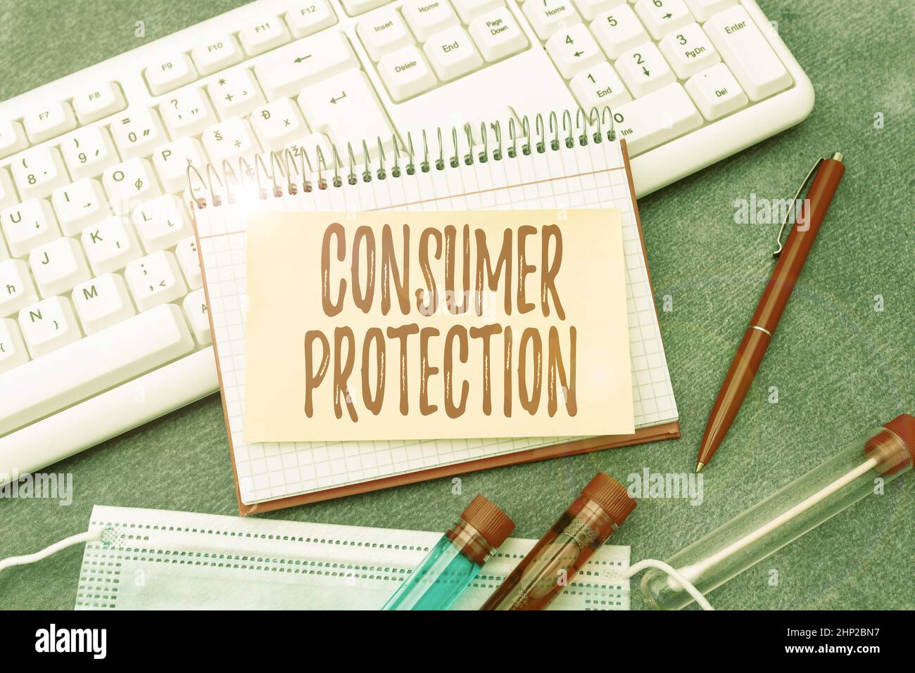 Text caption presenting Consumer Protection, Business approach Fair ...