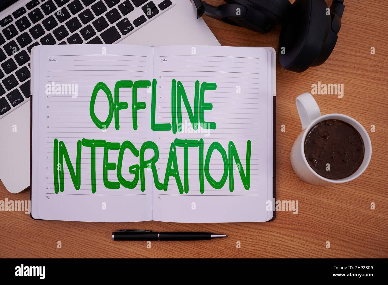 Handwriting text Offline Integration, Internet Concept First Triad of ... Handwriting text Offline Integration, Internet Concept First Triad of ...