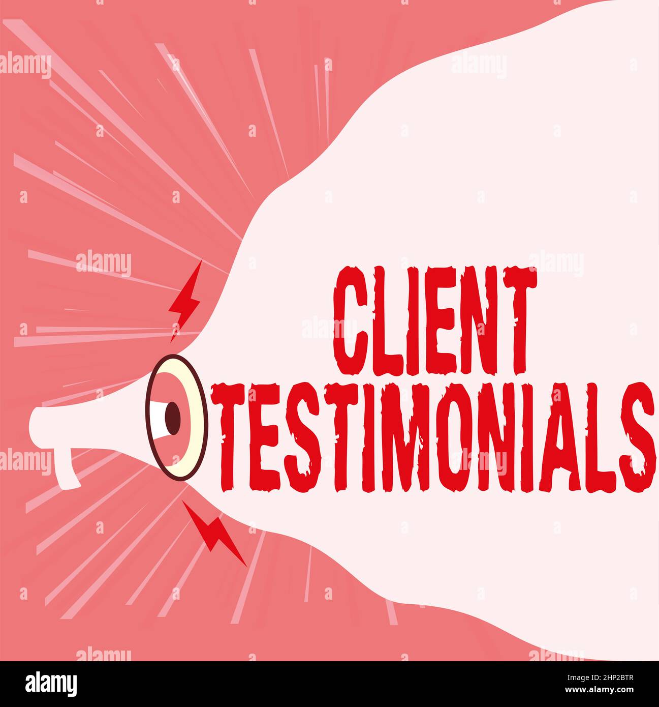 Text caption presenting Client Testimonials, Word for Written ...
