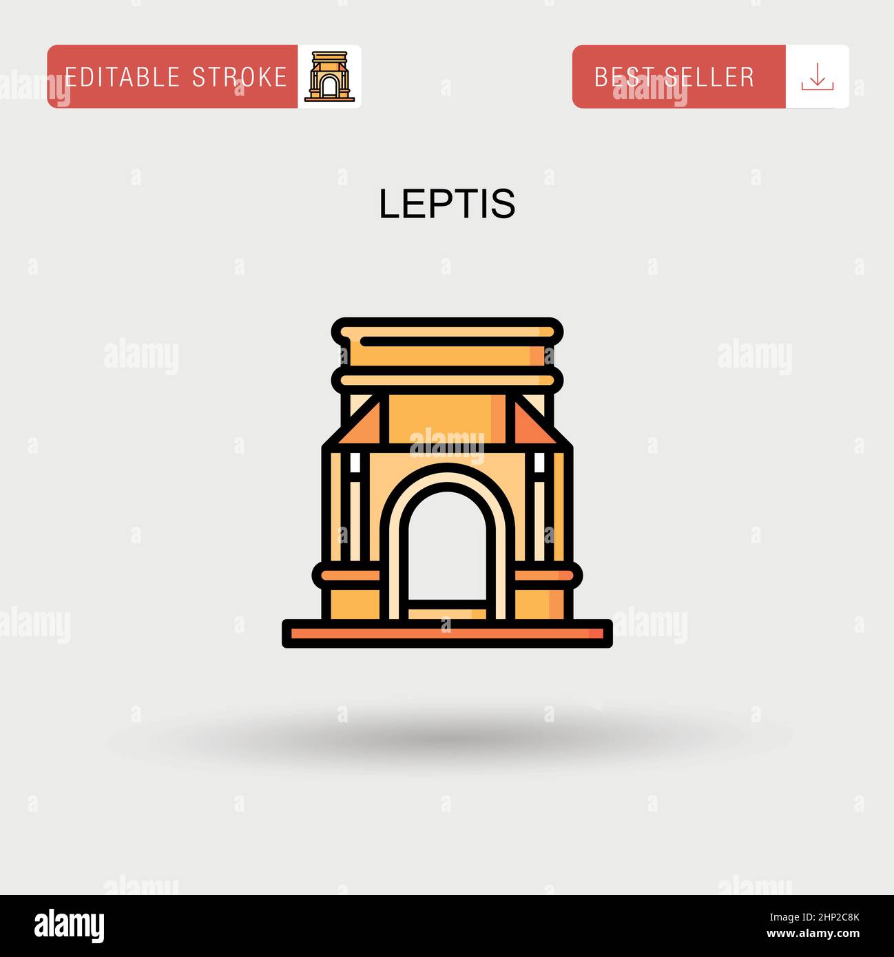Leptis magna Stock Vector Images - Alamy